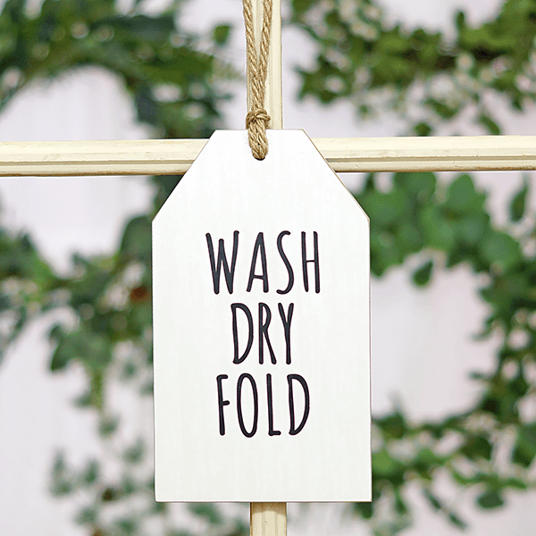 Wash Dry Fold Tag – Style Mercantile